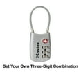 Master Lock 4688D Set Your Own Combination TSA Approved Luggage Lock, 1 ...