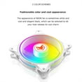 120mm RGB ARGB Fan Cooler PWM 4PIN 5V 3PIN Ventilator Hydraulic ...
