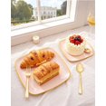100pink Plastic Plates - Heavy Duty Square And Disposable Include 50 ...