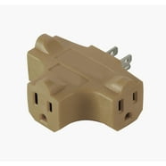 GoGreen Power 3-Outlet Tri-Tap Adapter, Orange, 03418ORB - Walmart.com