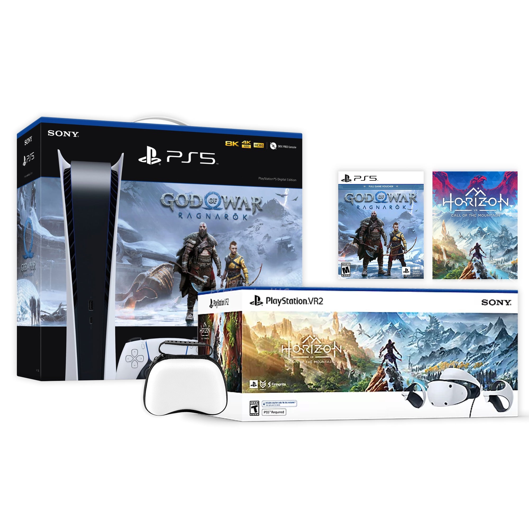 PlayStation 5 God of War Ragnarok & PSVR2 Horizon Call of the Mountain ...