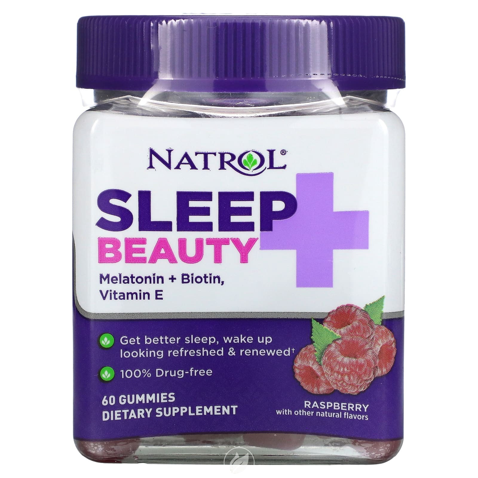 (2 Pack) NATROL GUMMY, SLEEP+BEAUTY 60 CT - Walmart.com