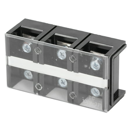 Terminal Block, 100A Screw Terminals Prevent Accidental Contact For ...