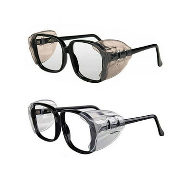 4 Pairs Safety Glasses Side Shields, Slip on Side Shields, Fits Small ...