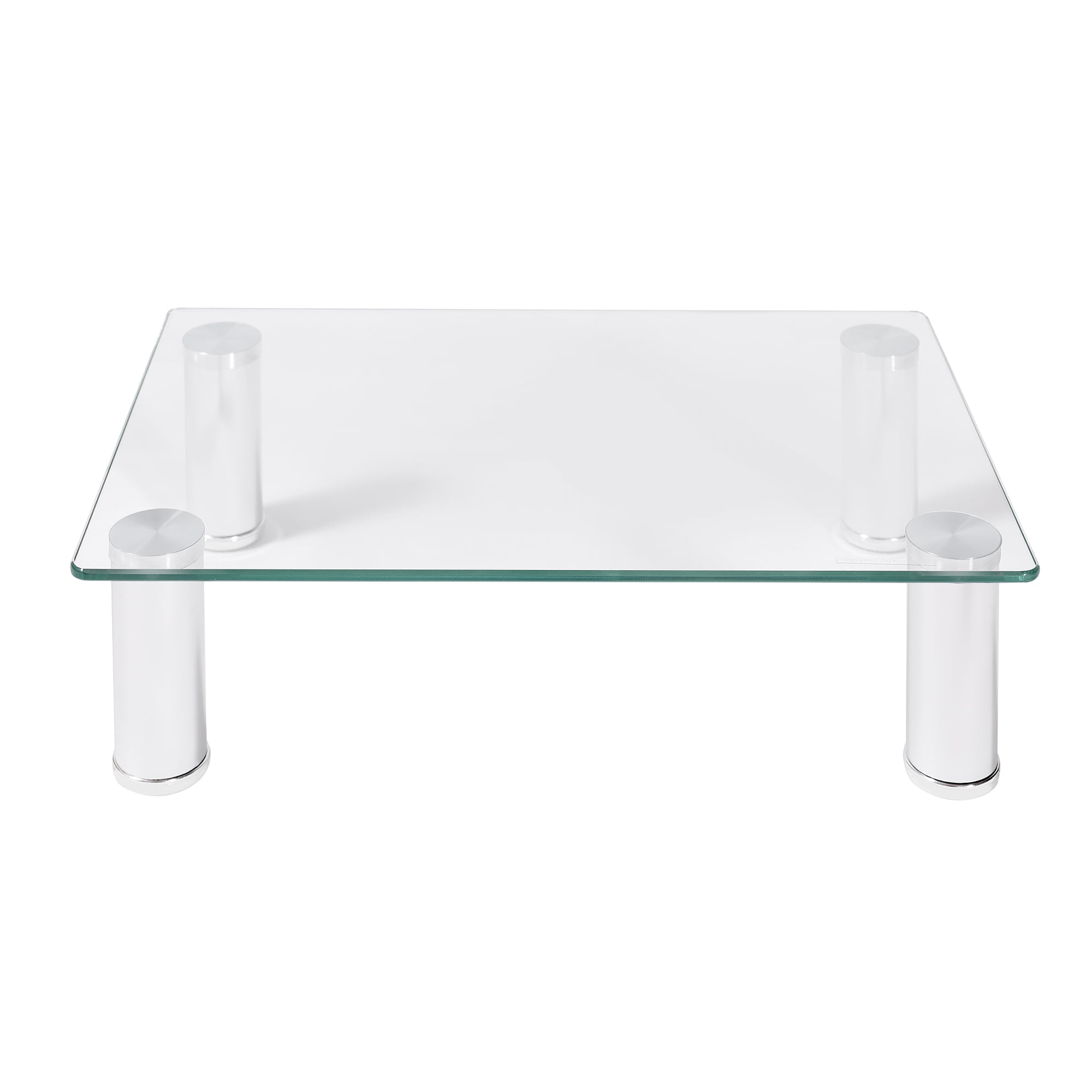 Furinno Barrow Monitor Stand, Clear, FCM1820-02 - Walmart.com