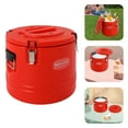 TFCFL 31.7QT Portable Insulated Food Carrier Hot Cold Food Warmer Ice ...