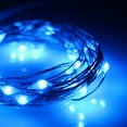 30 LED Battery Operated Copper Fairy String Light -BLUE - Walmart.com