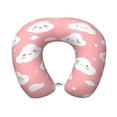 Memory Foam Travel Neck Pillow For Airplane Car Home Portable Soft ...