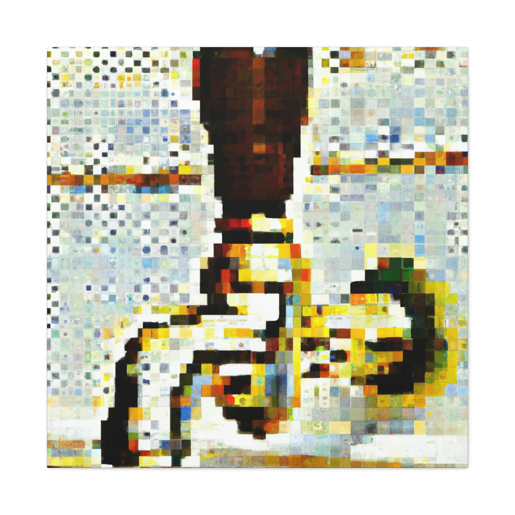 Bar Tap Pointillism - Canvas - Walmart.com