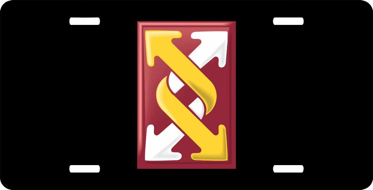 U.S. Army 143rd Transportation Command License Plate - Walmart.com