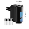 Intelligent Car Aromatherapy Diffuser, 1 Set, Black Metal, Smart Sensor ...