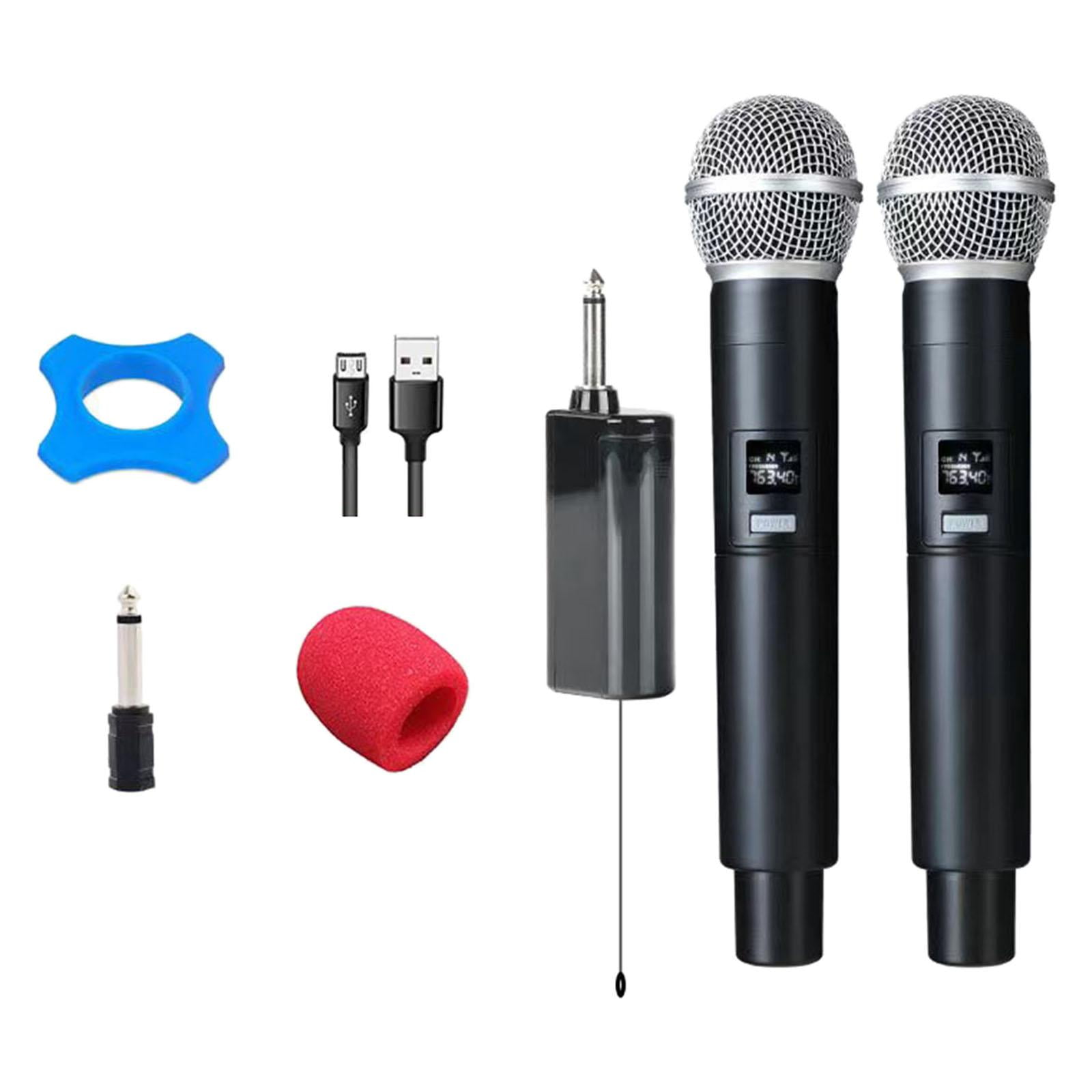 Wireless Handheld Microphone Noise Cancelling Includes Mic Cover ...
