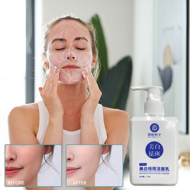 Puntoco Limpiador facial blanqueador y eliminador de pecas Hidratante, eliminador, eliminador de ...