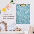 Acrylic Writing Board Silver 12.5*9 Inch Clipboards Transparent Acrylic ...