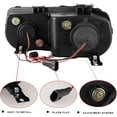 1 Pair Headlights Compatible with Acura Integra 1998-2001,LED DRL Halo ...