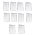 10Pcs Clear File Folder Document Organizers Waterproofs Letter Size ...