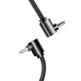 Heavy Duty 60W Type C Cable Right Angled Connector Nylon Braided Fast ...