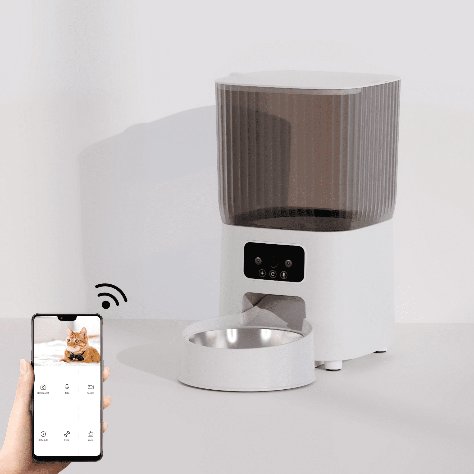 Click here for Wenhome Smart 5l Pet Feeder: Hd Camera  2-Way Voic... prices