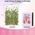 12“ Large Bulk Summer Dried Pressed Flowers for Glass Frame, Real Dry ...