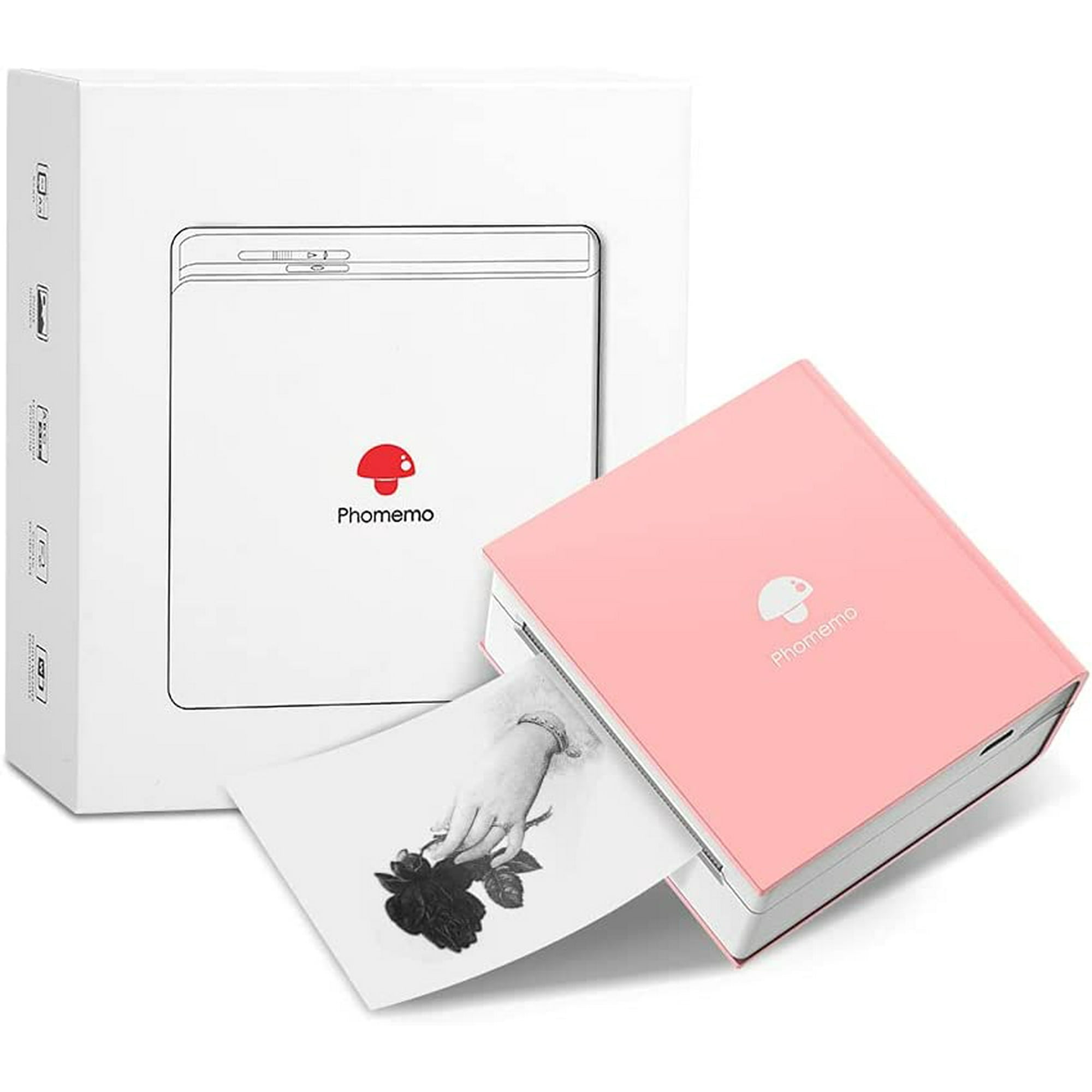 Pink Computer Printer