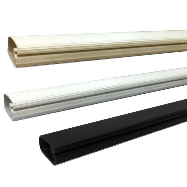 Adhesive Backed Latching Raceway Locking Channels - Length: 4 Feet ...