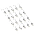 20pcs Stainless Steel Clothespin Clips Sock Clip With Hook Laundry ...
