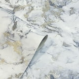 Arthouse Merrick Grey Marble Wallpaper - Walmart.com