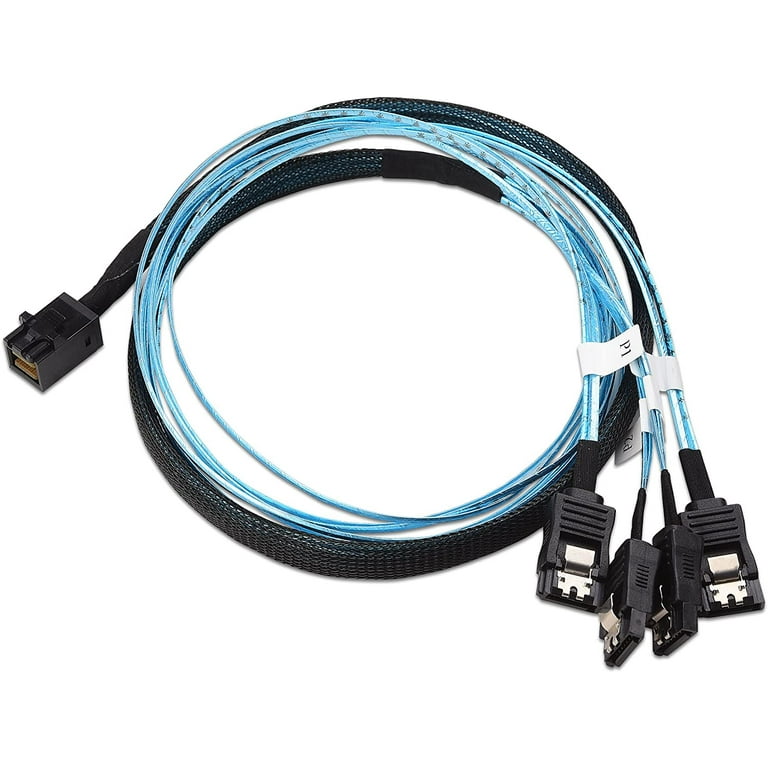 Mini Sas Hd To Sata Mini SAS To SATA Cable - 3.3ft Internal For RAID ...