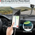 Tablet Car Mount for iPad Truck Holder Long Arm Extension Strong ...