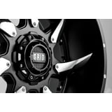 Grid Custom Wheel for 20x9 Inch Matte Black 12927B1578 - Walmart.com