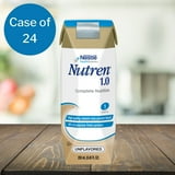 Nutren Nestle Feeding Tube Formulas, Unflavored, 8.45 oz Carton, 24 Ct ...