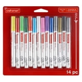 Medium Line Tip Paint Pen Set by Craft Smart® 14ct - Walmart.com