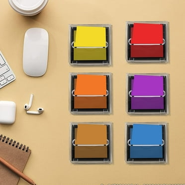 Post-It Black Clear-Top Pop-up Note Dispenser - Refillable Holder for ...