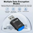 VIVIAN- Wifi 6 Usb Adapter 900M Dual-Band 2.4/5Ghz Wireless Network Wide Coverage - Walmart.com