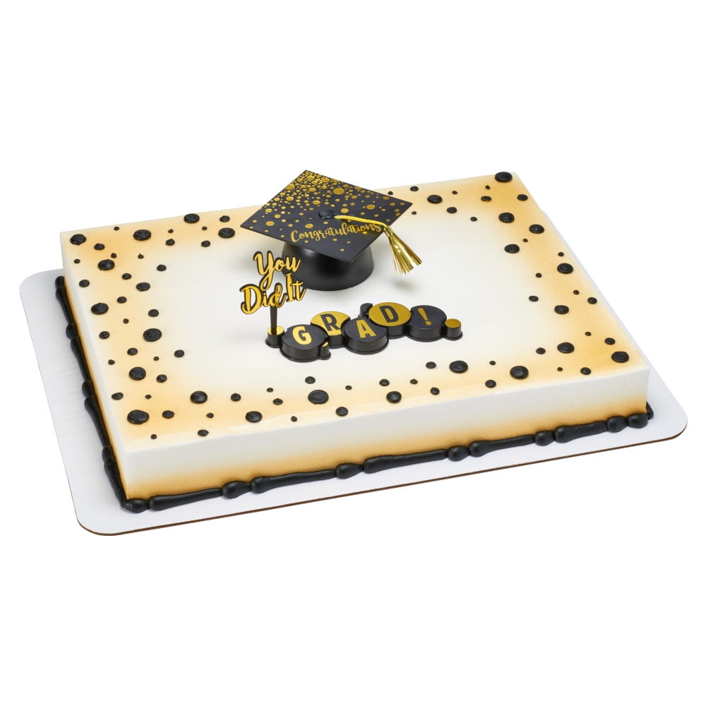 Cake Topper Decor, Graduation,You Did It! cake topper for graduation ...