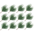 30 Packs Artificial Pine Needles Branches Garland for DIY, Christmas ...