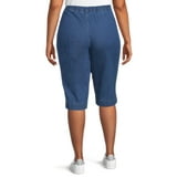 JMS Just My Size by Hanes Women's Plus Size Pull On 2 Pocket Stretch ...