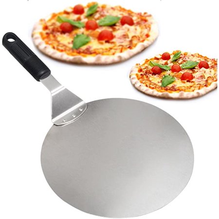 ShenMo Round stainless steel pizza shovel with non-slip handle, ideal ...