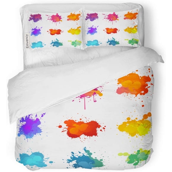 Paint Splatter Bedding