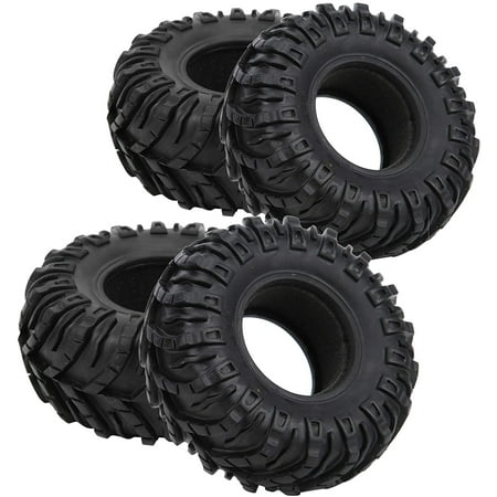 4Pcs RC Car Rubber Tyre 2.2in Remote Control Car Wheels RC Rubber Tyre ...