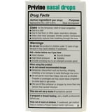 Privine Nasal Drops, 0.83 Fl Oz HSA/FSA Eligible - Walmart.com