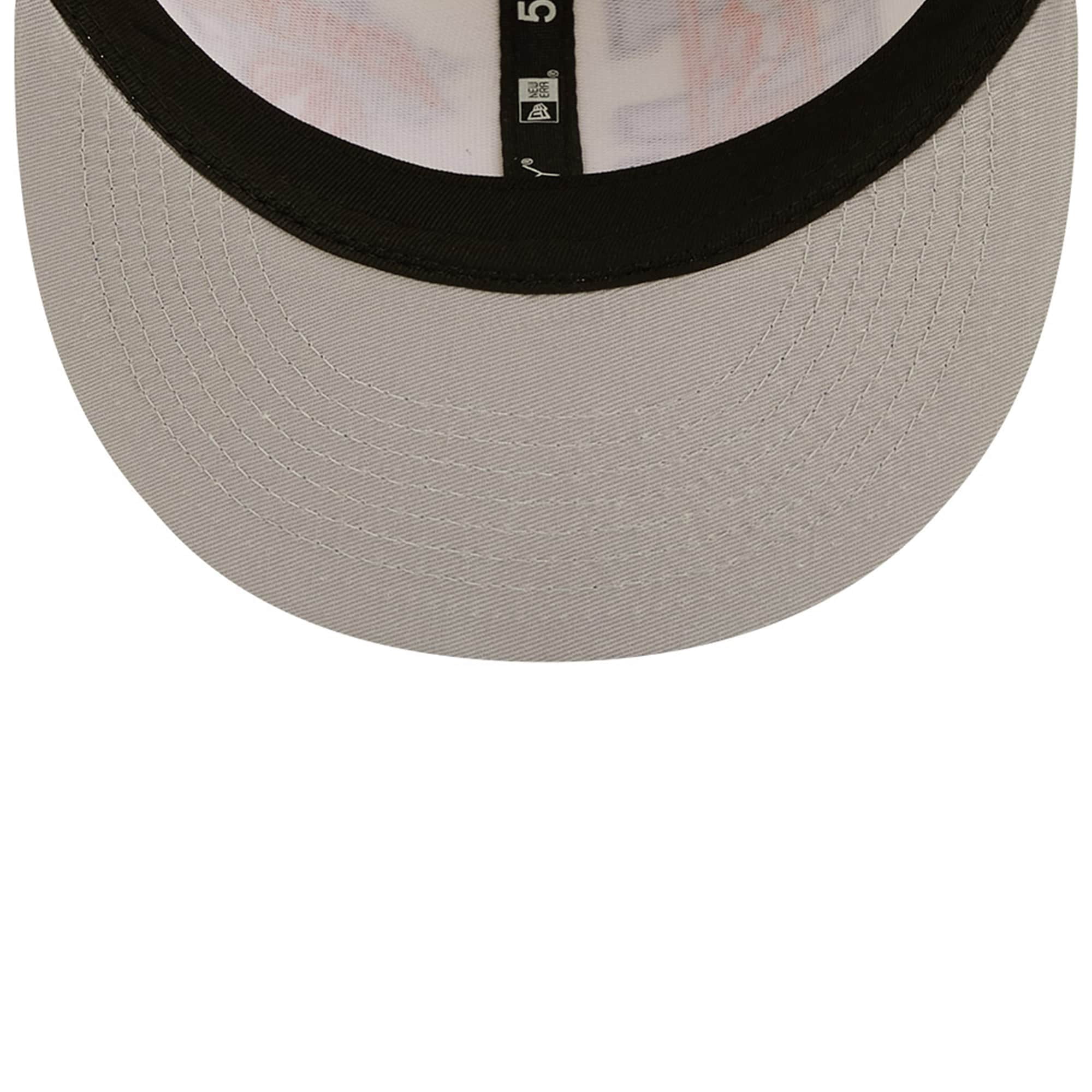 Buy Men's New Era Cream/Blue New York Knicks 2022 NBA Draft 59FIFTY ...