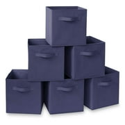 Navy Blue Storage Bins