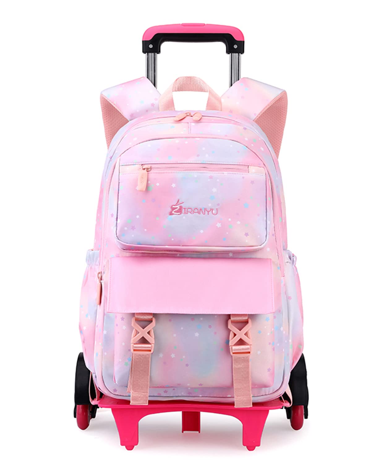 IvyH Rolling Backpack for Kids,Lightweight Breathable Roller Wheeled ...
