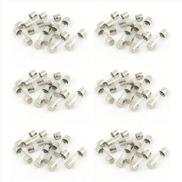 60 Piezas 250V 250mA 0,25A Fusibles de Tubos de Cristal de Accion ...