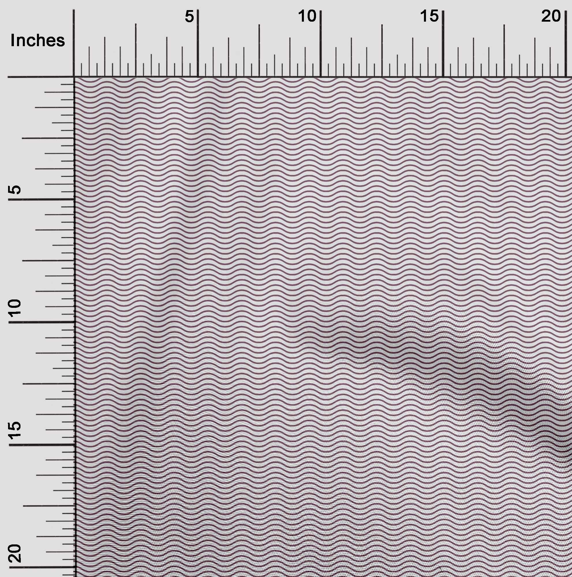 oneOone Organic Cotton Voile Fabric Artistic Waves Abstract Fabric ...