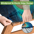 ADECORIVY Tropical Peacock Feather Picnic Table Cover with Bench Covers ...