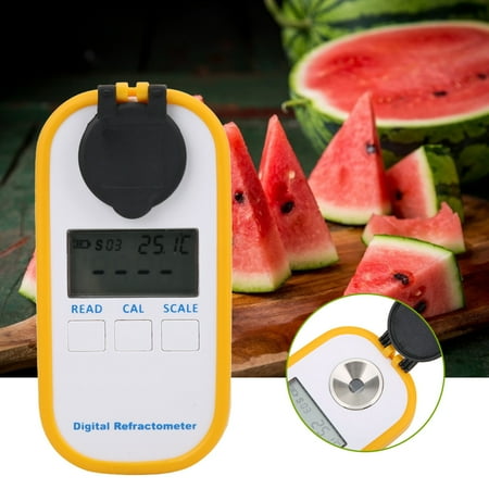 Refractometer Digital Refractometer Salt Concentration Meter 0-28% ...