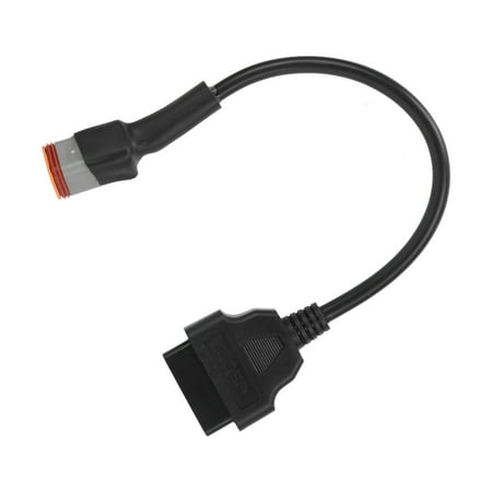 Motorcycle Diagnostic Cable,6Pin OBD2 Diagnostic Cable Pin OB Cable ...