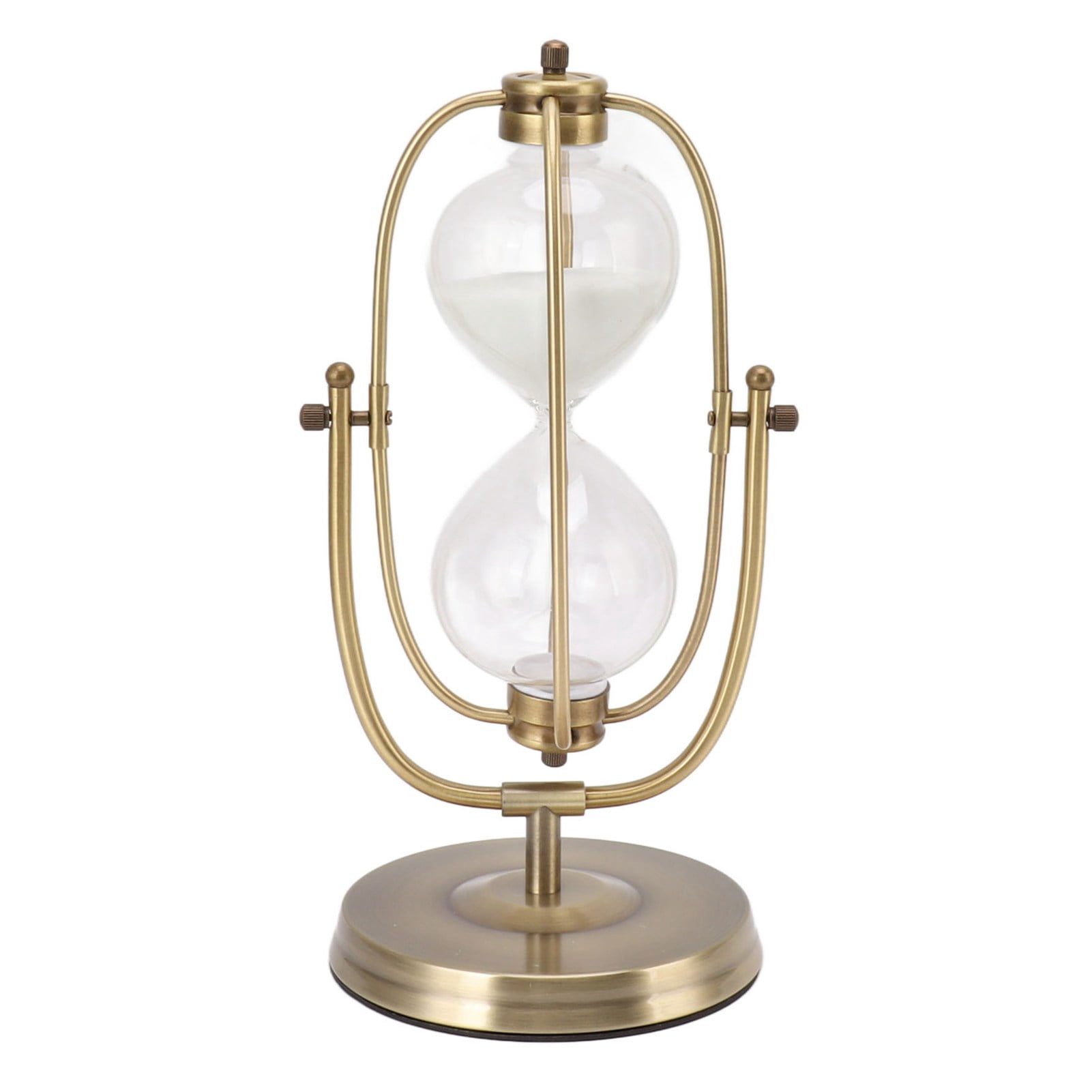 Reloj de arena Vintage para el hogar, adorno exquisito forjado a mano ...